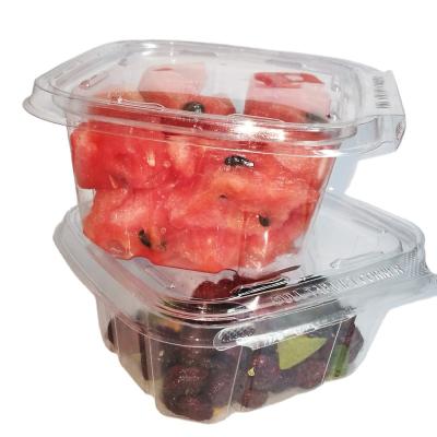 China Custom PET Disposable Yogurt Salad Snack Dessert Clear Containers for sale