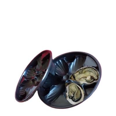 China Disposable Plastic Oyster Serving Tray Set for sale