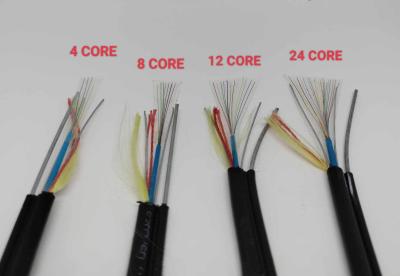 中国 1.6mm スチールワイヤー強度メンバー FTTH ミニフィギュア8 光ファイバーケーブル 販売のため