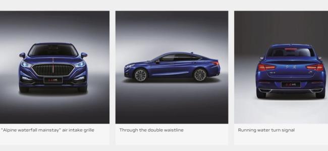 Luxury Hongqi H6 2023 2.0t Gasoline MID-Size Sedan Red Flag Hongqi H6