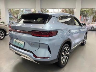 중국 60V 2023 자동차 Byd 송 플러스 520km Byd 가솔린 전기 하이브리드 5석 전기 차량 판매용