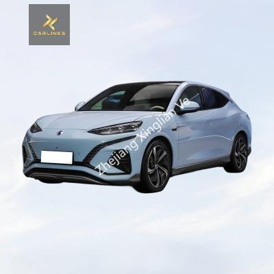 중국 501-800W 48V 덴자 N7 EV Awd 5 좌석 범위 630km 최대 속도 180km/h 전기 MID SUV 자동차 판매용