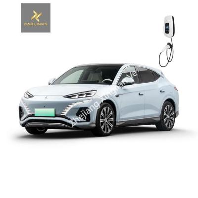중국 501-800W 48V 덴자 N7 EV Awd 5 좌석 범위 630km 최대 속도 180km/h 전기 MID SUV 자동차 판매용