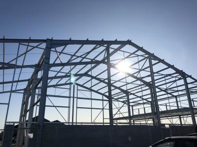 Cina Officina con struttura in acciaio Q235, costruzione prefabbricata, standard ISO in vendita