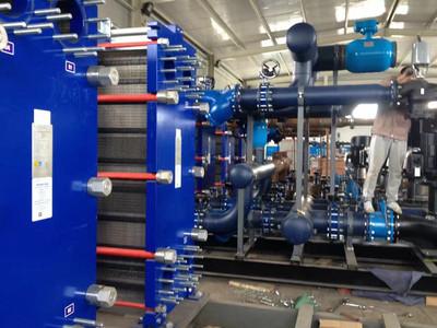 China Flat Stacked Titanium Plate Heat Exchanger Customized For Dealcoholized Beer for sale