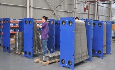 China NBR Gasket 316L 3.0MPa Plate Frame Heat Exchanger for sale