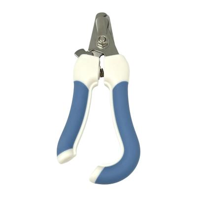 China Pet Nail Clippers With Safety Guard Free File Dog Cat Trimmer Scissors for sale