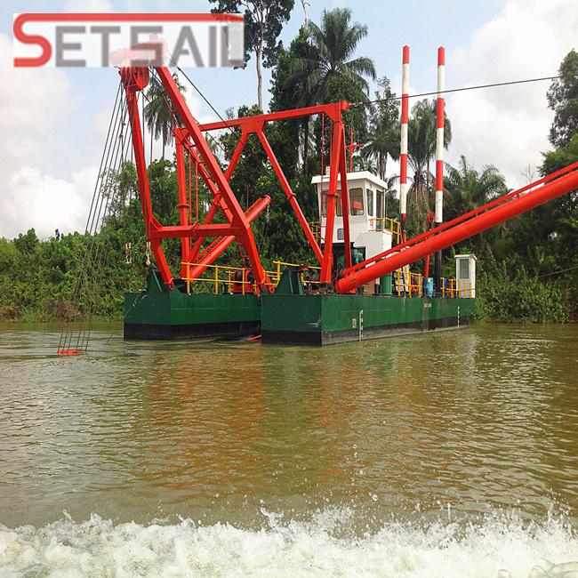 Reliable Diesel Engine Power Hydraulic Cutter Suction Dredger for River