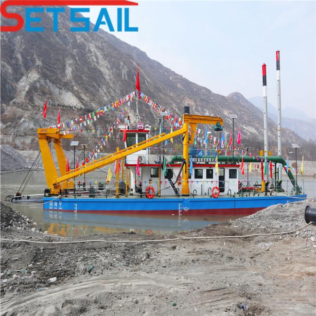 Marine Steel 10 Inch Cutter Suction Dredger for Mining Project