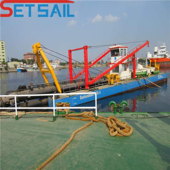 High Capacity 8 Inch Cutter Suction Dredger with Disele Engine