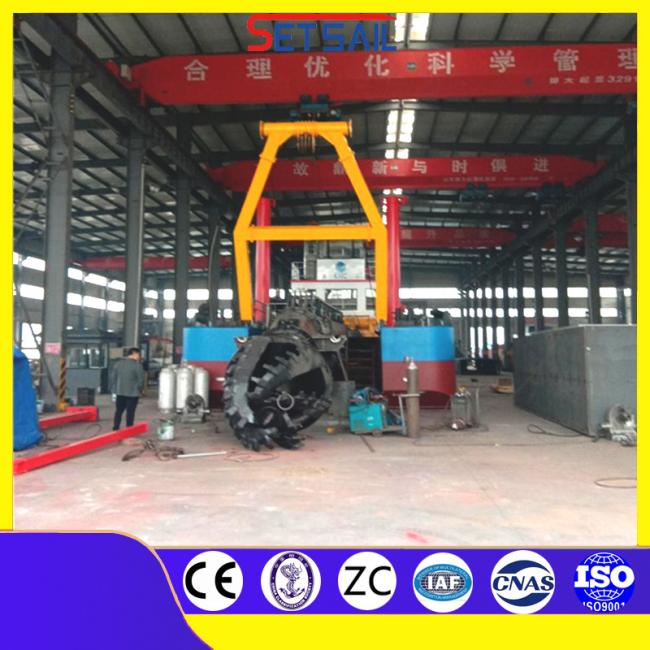 High Capacity 8 Inch Cutter Suction Dredger with Disele Engine