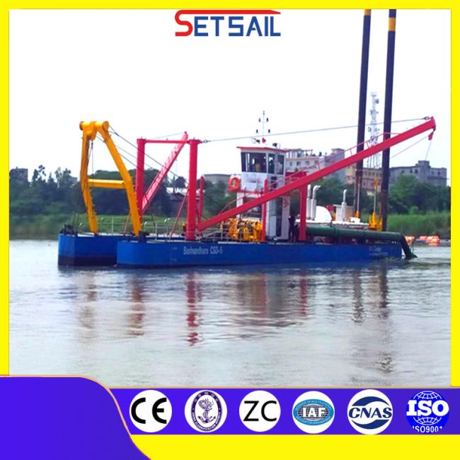 Diesel Engine 6 Inch Cutter Suction Digging Machinery for Sand