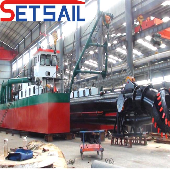 Long Service Life 6 Inch Cutter Suction Dredger for Mud