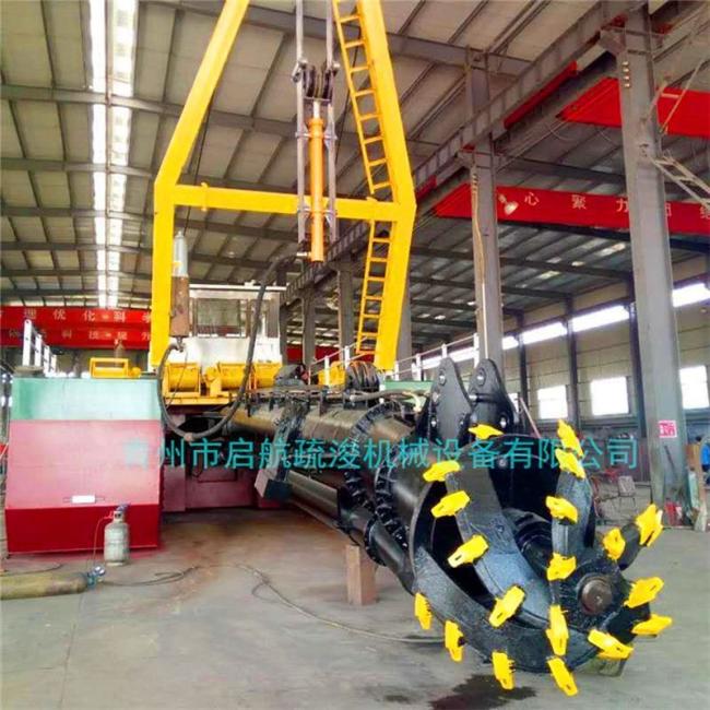 Siemens PLC Diesel Engine Cutter Suction Dredger with Hydraulic Winch