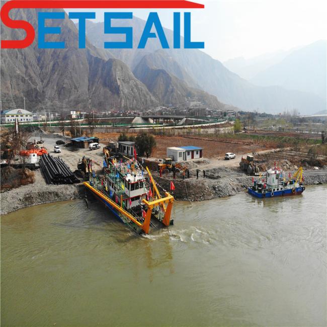 Full Automatic PLC 26 Inch River Cutter Suction Sand Dredger