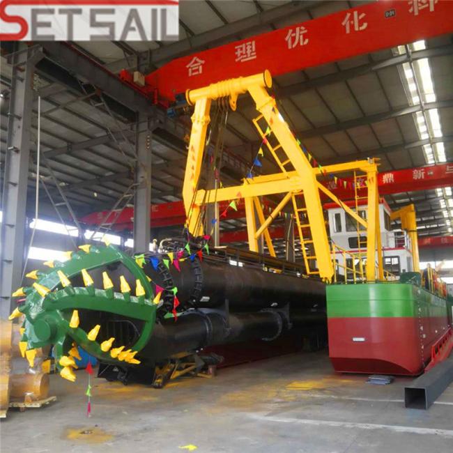 New Suction Dredger with Spiral Cutter Head