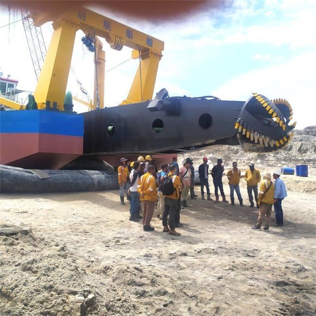 Siemens PLC Cutter Suction Dredging Machinery with Rexroth Hydraulic