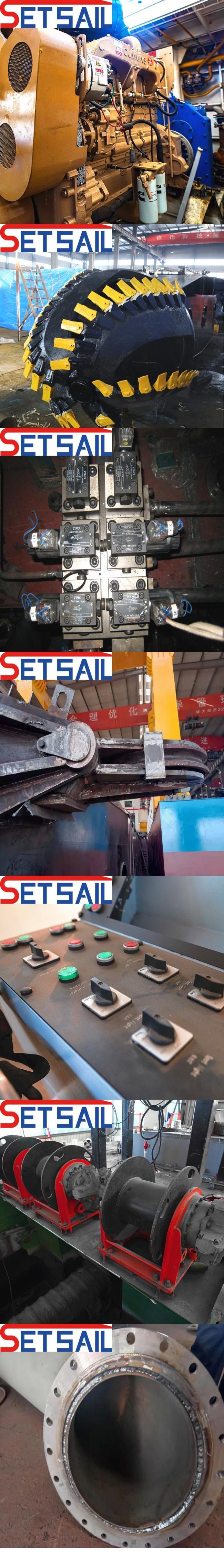 ISO/BV/CE Inspected River Sand Cutter Suction Dredger for Sale