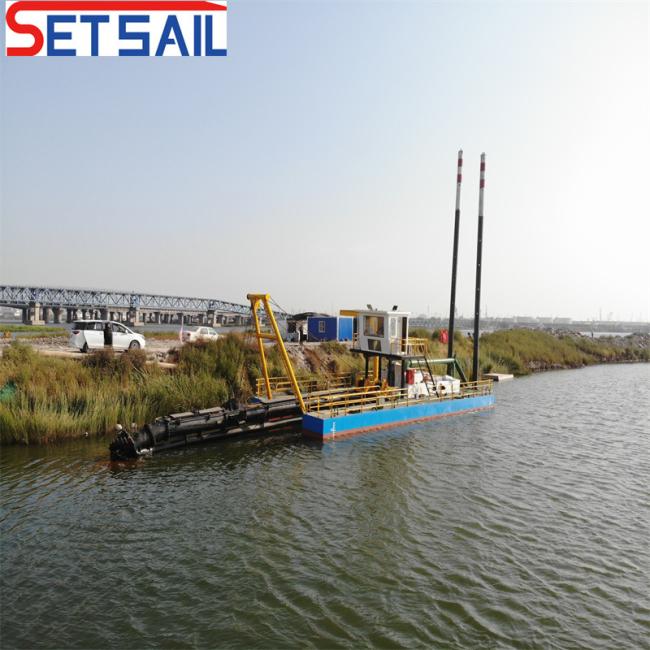 New Set Sail Auger Suction Dredger Dredging Machine