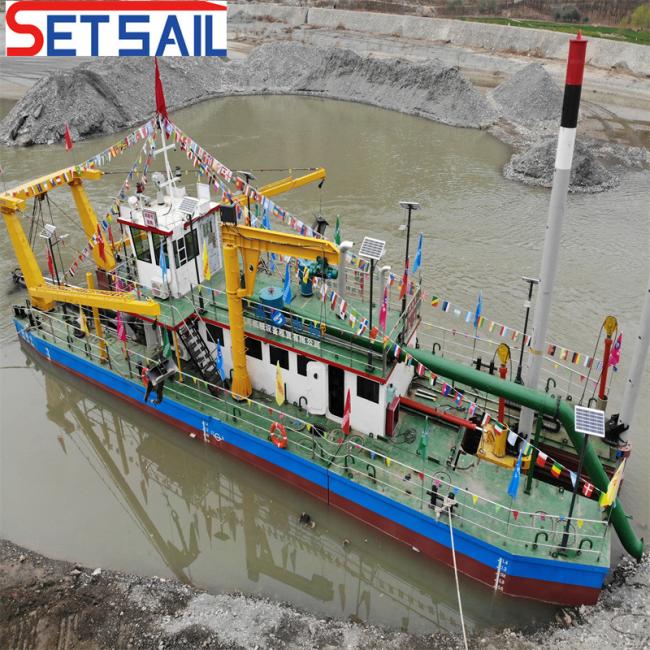 New Set Sail Auger Suction Dredger Dredging Machine