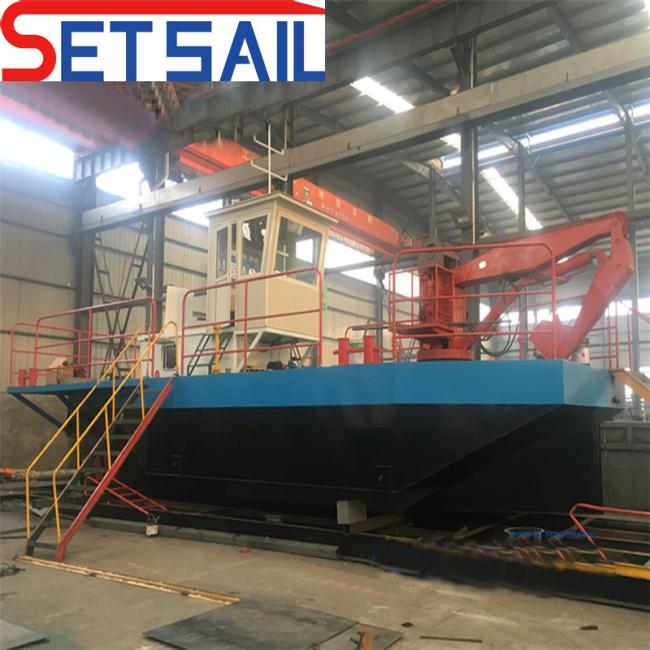 Made in China Multi-Function Service Working Boat for Dredger