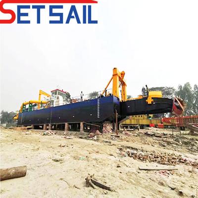 China Multi-functie Hydraulische 6 inch Cutter Zuigersand Dredger met aanpassingsmogelijkheid Te koop