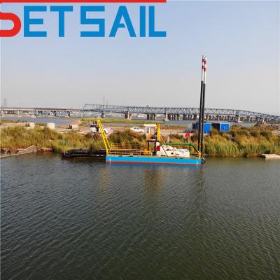China 26 pulgadas cortador de succión de minería de dragado barco con flujo de agua 6000 metros cúbicos por hora en venta