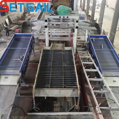 China Kettengewässer-Golddredger für den Flussbergbau 0,035m3-1,2m3 Kapazität 60-500 Kubikmeter zu verkaufen