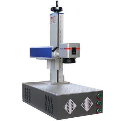 Lightweight 20w 30w 50w Steel Metal Plastic Laser Marking Machine with Max Raycus Fiber