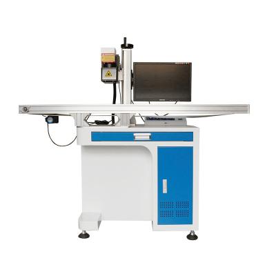CCD Visual Positioning and Fiber Laser Marking Machine for Metal Jewelry Silver Gold