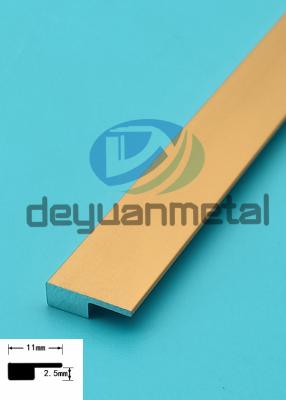 Κίνα πλάτος 6063 11mm λουρίδες μετάβασης σχεδιαγραμμάτων αργιλίου Τ προς πώληση