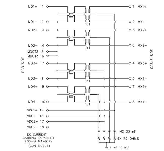 JXF0-1012NL Datasheet-Schematics