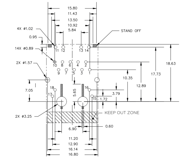 JXF0-1012NL Datasheet-Recommended PWB Layout