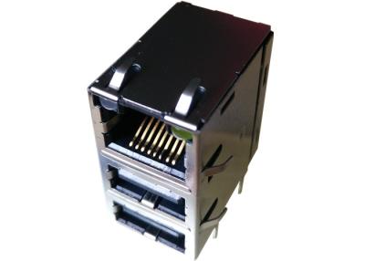 Китай RU2-1150B633 тип USB 10/100Mbps разъема RJ45 + 2USB магнитный один продается