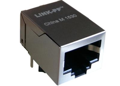 중국 LU1S041A LF/LU1S041C LF RJ45는 자석 통합 10 /100Mbps를 가진 항구를 골라냅니다 판매용