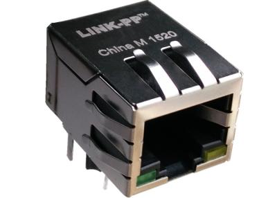 중국 KLU1T516 LF/LU1T516 LF 이더네트 Rj45 연결관은 10 /100Mbps 여과기를 통합했습니다 판매용