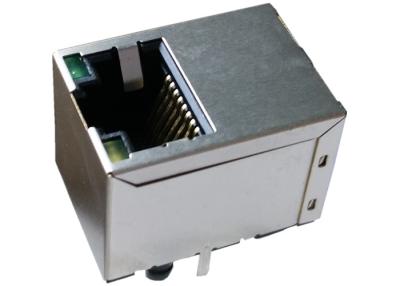 Chine HU1S041X LF RJ45 vertical Jack avec le MAGNETICS de 10/100 BASE-TX à vendre