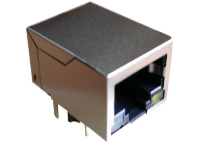 中国 MIC24213-5101 磁気 RJ45 ジャック MIC24213-5204 は 100Mbps フィルターを統合しました 販売のため