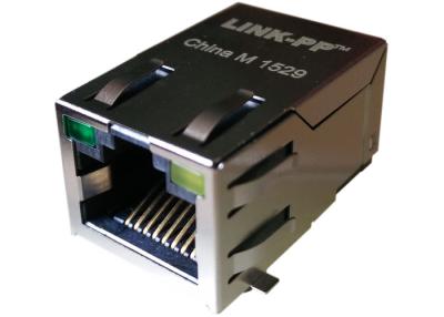 Chine Base-T 10/100 magnétique de Connjack RJ45 Jack S811-1X1T-03-F 1Port à angle droit à vendre