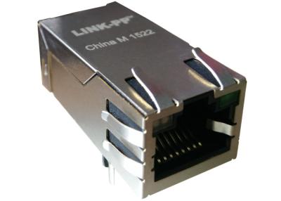China 0826-1C1T-23-F Gigabit Magjack 12 entkernt Vorsprung-Oben 1Port Basis-t 1000 RJ45 zu verkaufen