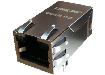 中国 0826-1XX1-46-F ギガビット Conn Magjack 1Port の 1000 の基盤T は RJ45 タブを保護しました 販売のため