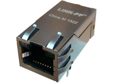 중국 0826-1G1T-63-F 자석 RJ45 잭 1Port 1000년 기초 T는 RJ45 탭 위로를 보호했습니다 판매용