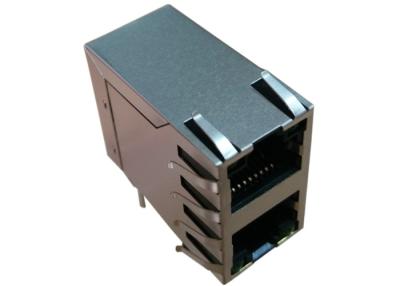 中国 DU1D201A1/DU1S201A4 は RJ45 磁気学 10/100Base-T Rj45 2x1 のモジュラー ジャックを積み重ねました 販売のため