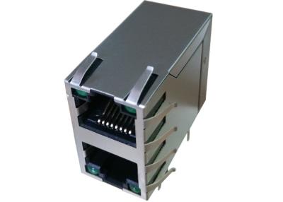 中国 DU1T301B3 は RJ45 モジュラー ジャック 2x1 の磁気学 10/100Base-T を積み重ねました 販売のため