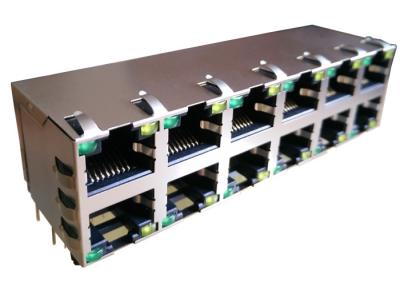 中国 DU6T201A1 は RJ45 10/100Base-T の 2x6 によって統合された磁気学のコネクターを積み重ねました 販売のため