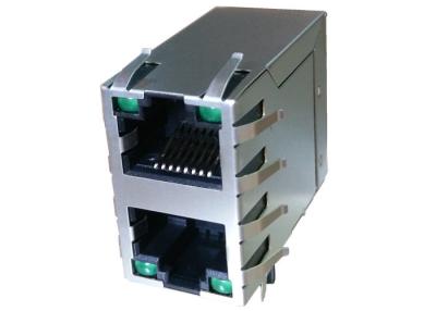 Chine LAN-Übertrager WE-RJ45LAN 10/100BaseT de XRJH-214-D1D-1F1-NO 2x Rj45 8P8C à vendre