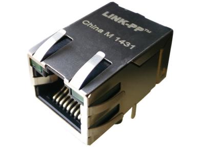 Chine 0817-1G1T-21 a chancelé le connecteur de Pin Magjack Rj45 avec LAN 10/100Mbps intégré à vendre