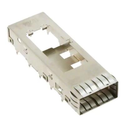 中国 1888617-1保護される穴を通したQSFP+のおり1x1の港 販売のため