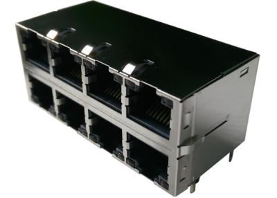 China 1-1840275-1 circuito W/Leds 1-1840275-2 del conector 2x4 MAG45 10/100 POE del POE RJ45 en venta