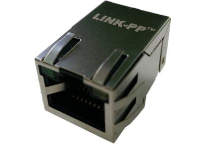 China 3-1840437-1 protección 4-1840437-1 de Jack modular 2-1840437-1 Esd del gigabit con el LED en venta